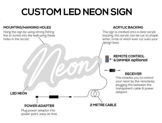 LED Logo Sign | Turn Your Logo into Neon | GEEKNEON