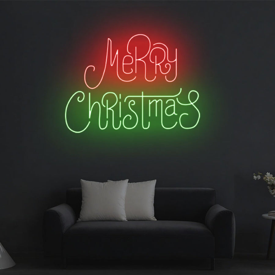 Collection Description: Christmas Series LED Neon Signs Illuminate the ...